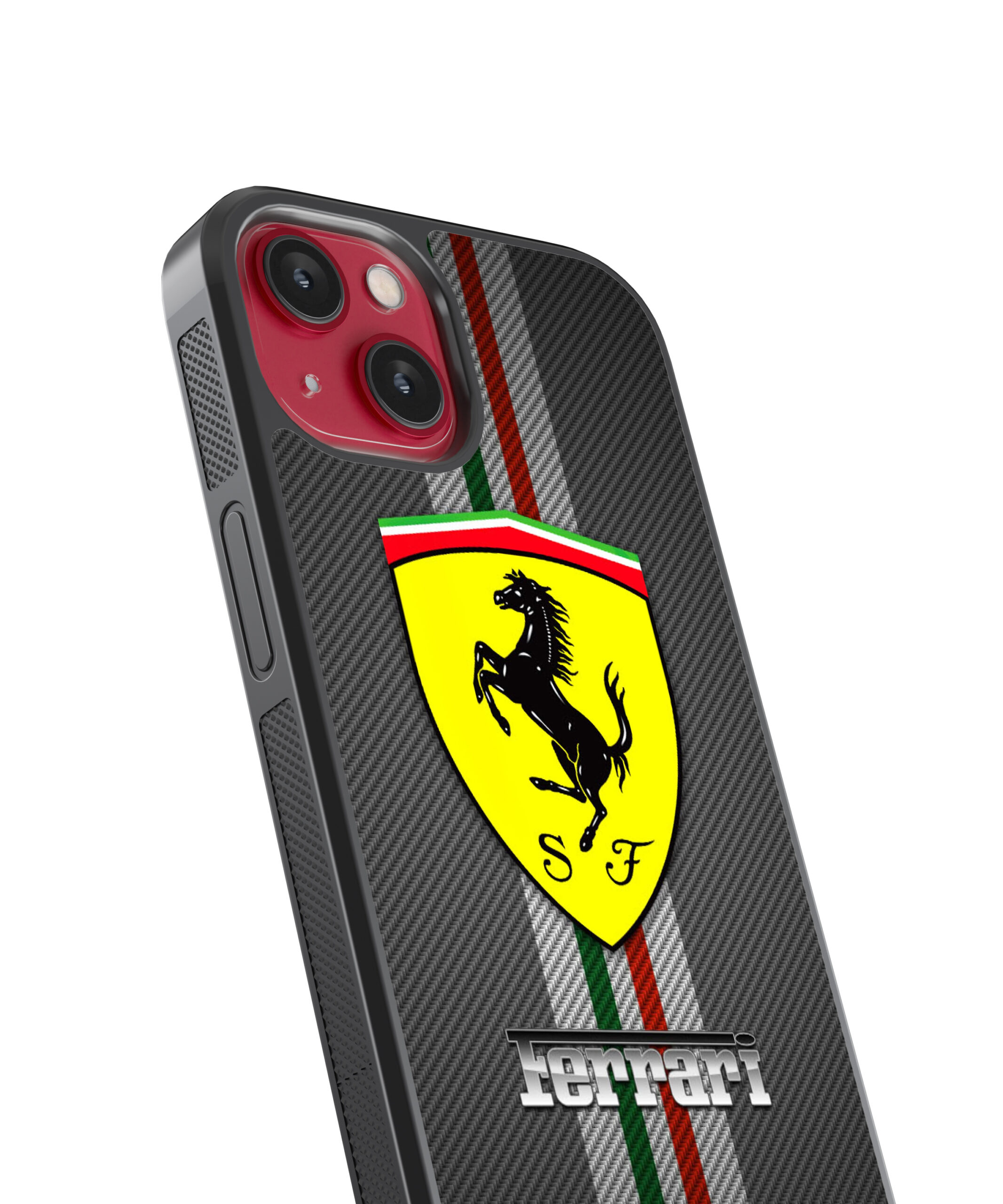 Ferrari Logo – Mobile Glass Case – FarOwl