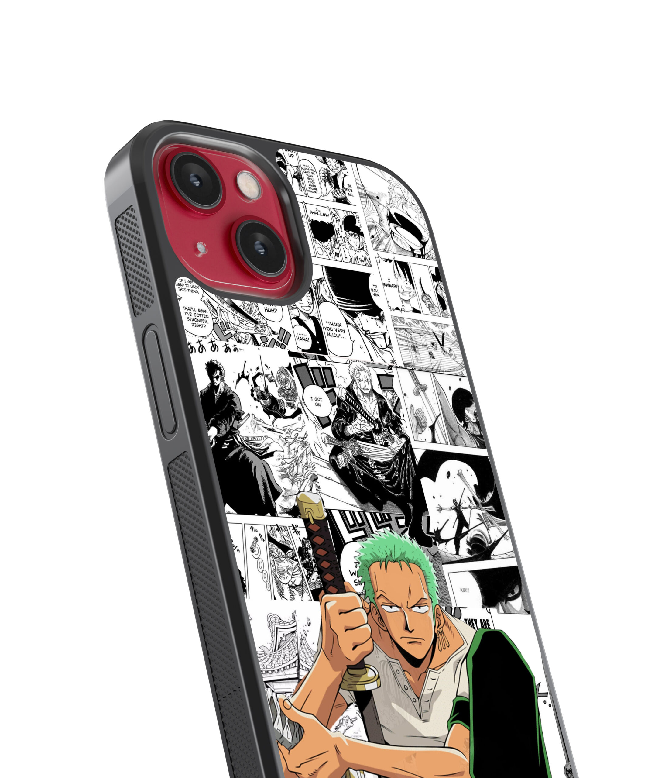 Zoro Manga Art – Mobile Glass Case – FarOwl